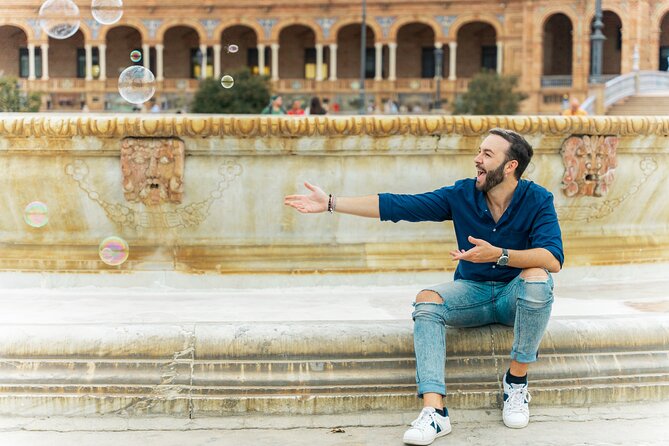Make Seville unforgettable: Private Photoshoot at Plaza de España