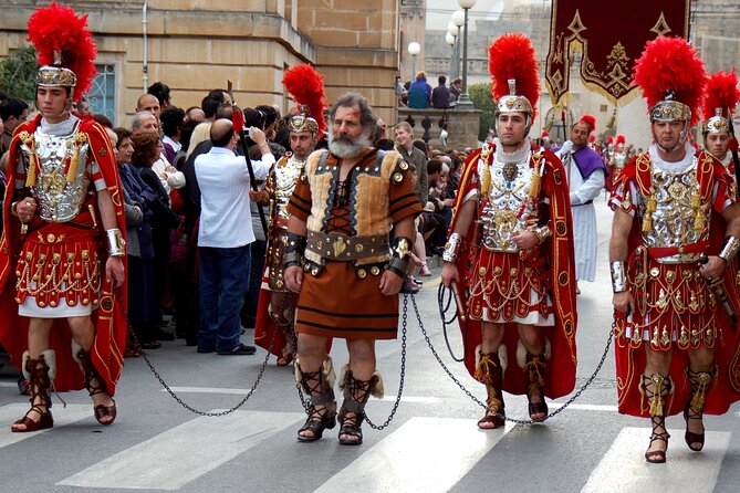 Malta: Good Friday Afternoon Procession Including Transport