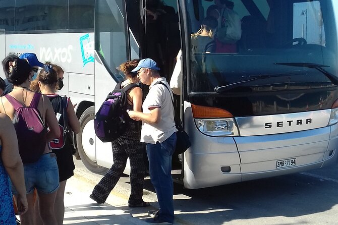 Naxos Highlights Bus Tour with Free Time for Lunch at Apeiranthos