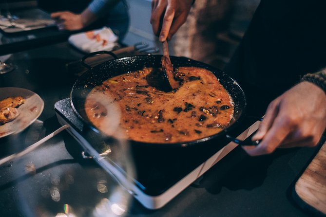 Paella Cooking Class with Professional Chef: Four Course Dinner