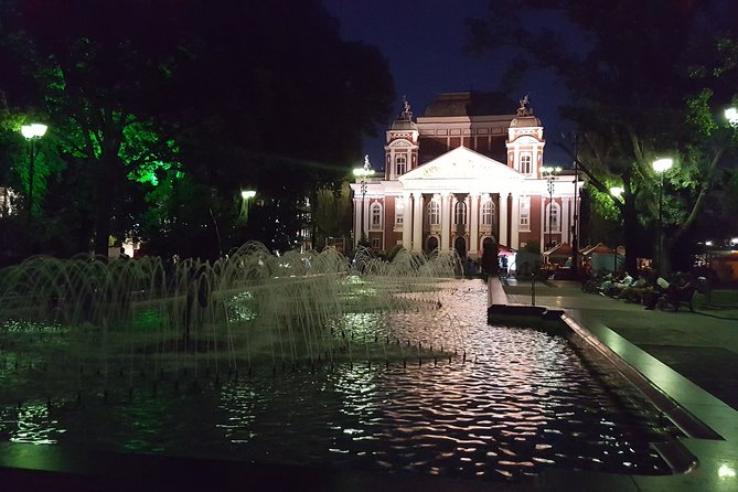 Private Sofia Night Tour with Bulgarian Folklore & Dinner