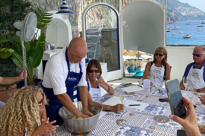 Rada Rooftop Cooking Class in Positano