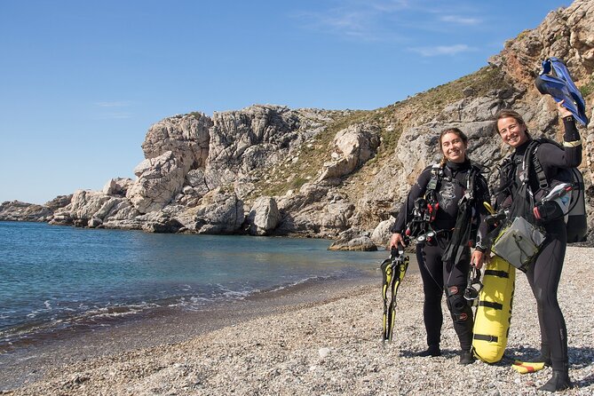 Research diving with a Marine Biologist in Crete