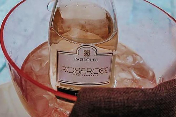 Rich tasting of Salento wines