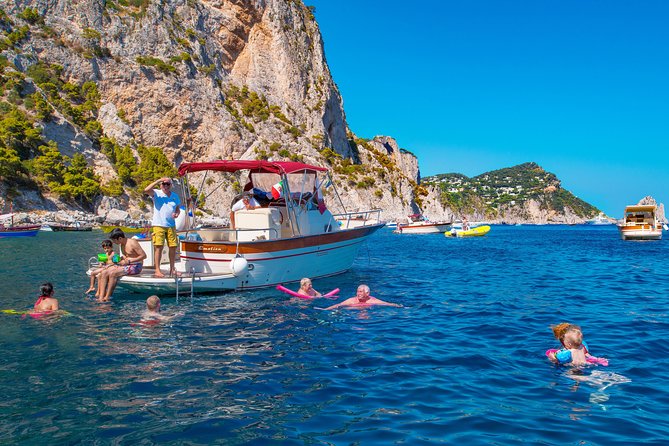 Small Group Boat Day Excursion to Capri Island from Sorrento