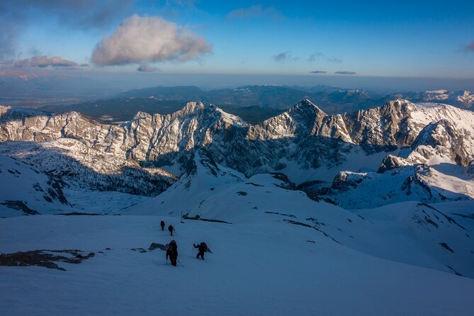 Snowshoeing in Triglav national park