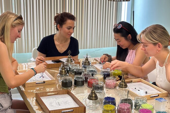 Turkish Mosaic Lamp Workshop in Antalya Near Old Town