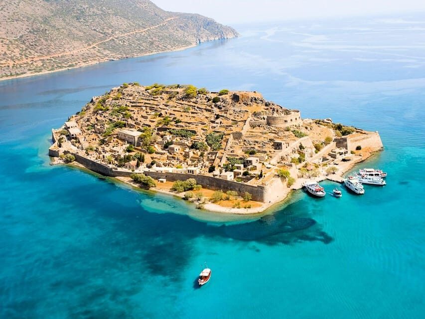 Agios Nikolaos: Private Catamaran Cruise with Meal & Drinks