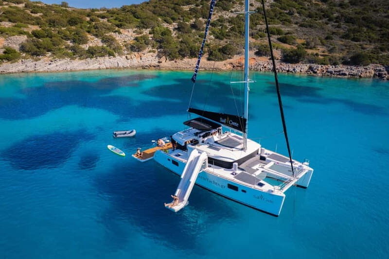 Agios Nikolaos: Sailing Trip Catamaran Lunch and Water Toys