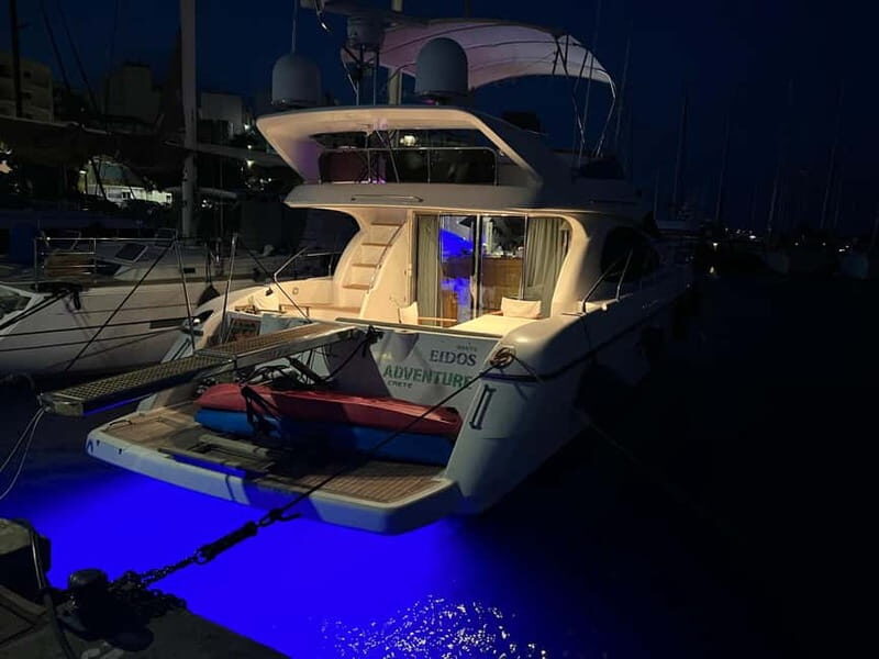 Agios Nikolaos: Wine Tasting&Food-Evening on Yacht in Marina