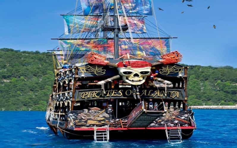 Alanya: Pirates of Alanya Boat Tour with Lunch and Drinks - The Food and Drinks