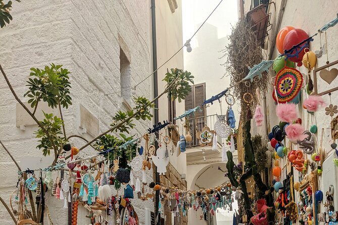 Alberobello and Polignano private walking tour