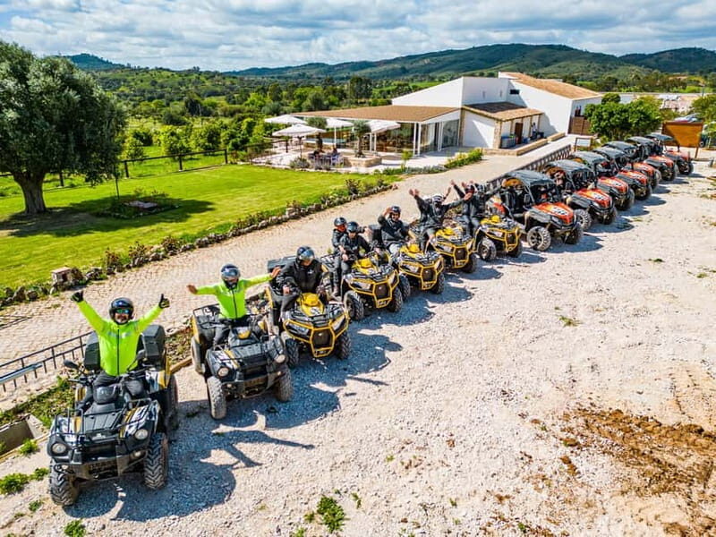 Albufeira: Full-Day Quad Biking Tour with Lunch Included