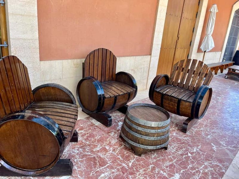 Alicante: Visit to an Old Winery and Castle with 3 Wine Tastings and Pick-up