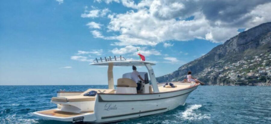 AMALFI COAST "Gozzo Sorrentino" Boat Tour Snorkeling & Caves