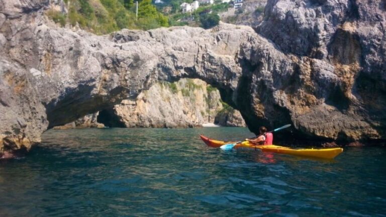 Amalfi Coast: Kayak Tour with Snorkeling and Grottoes Visit - The Experience in Detail