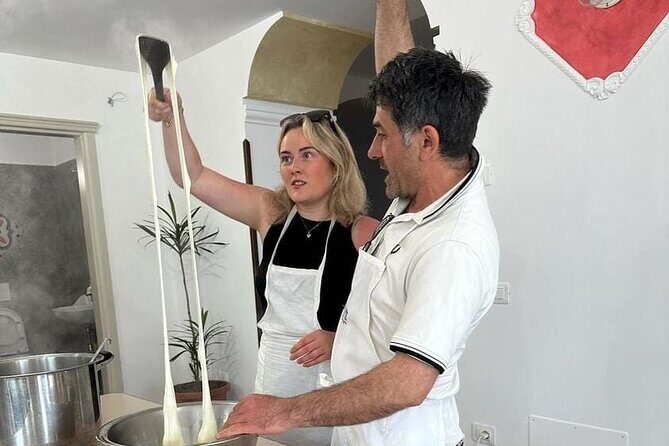 Amalfi: lezione di cucina su pasta, mozzarella e tiramisù
