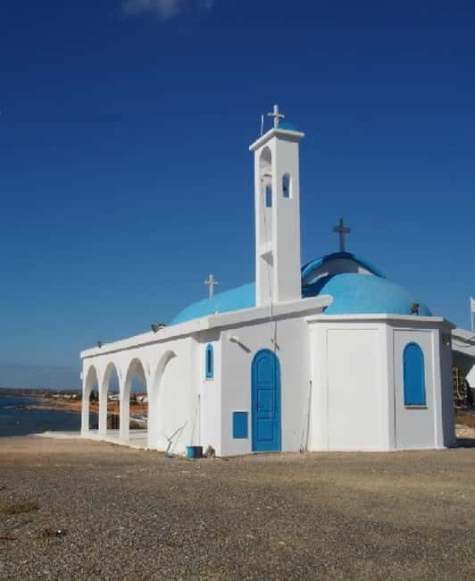 Ammochostos(:), Village Life Lover & Cyprus Gems-Region Trip - Ayia Thekla Marina & Church: Coastal Calm and Spirituality