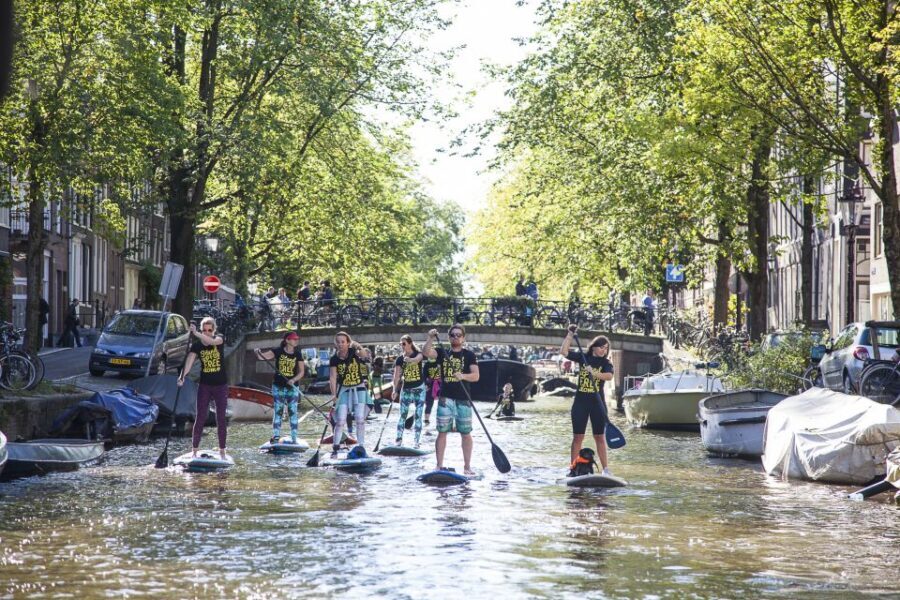 Amsterdam: 2-Hour Stand Up Paddle Board Tour