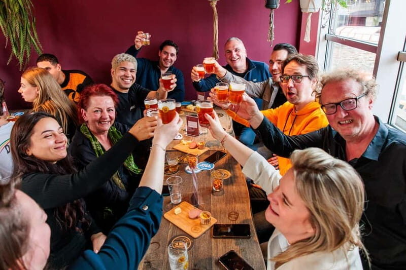 Amsterdam: Guided Craft Beer Tasting with cheese and snacks