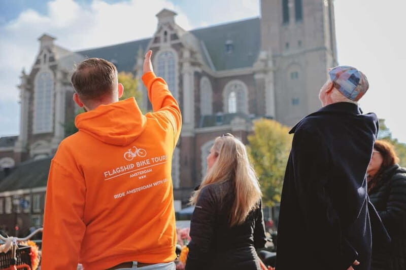 Amsterdam: Top Highlights Guided Bike Tour EN/DE/ES/FR/IT/CN