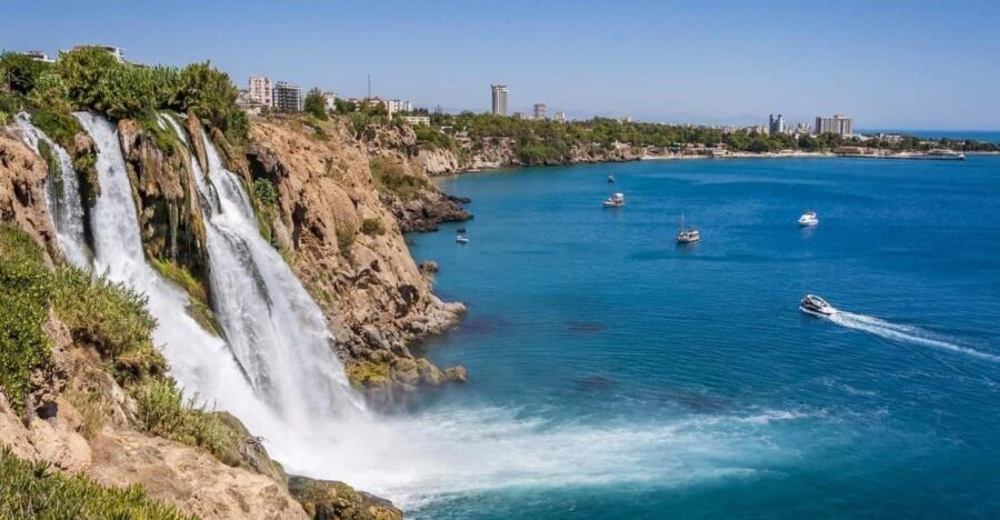 Antalya City Tour With Shopping, Waterfalls, and Boat Tour