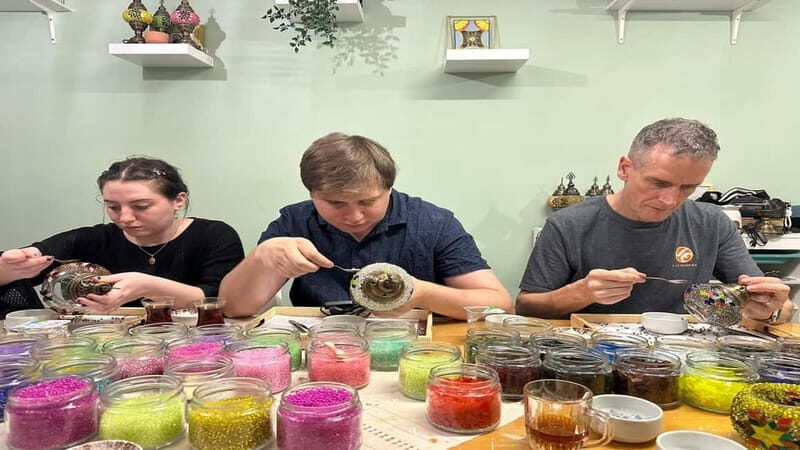 Antalya Old Town: Turkish Mosaic Lamp Making Workshop