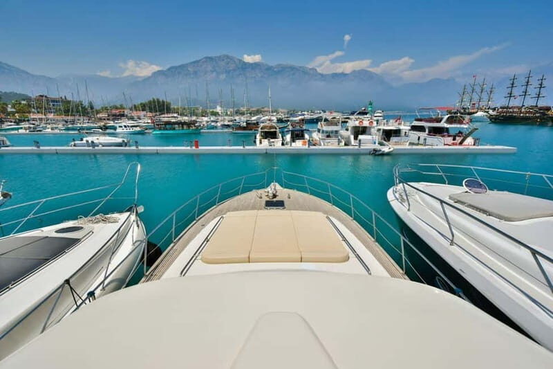 Antalya : Private Yacht Rental with Captain/Meal included