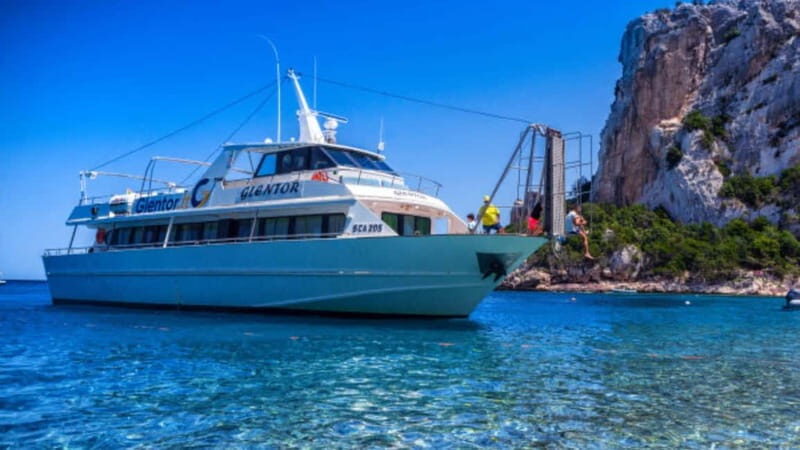 Arbatax: Boat Trip to Cala Luna and Fico Cave with Swimming