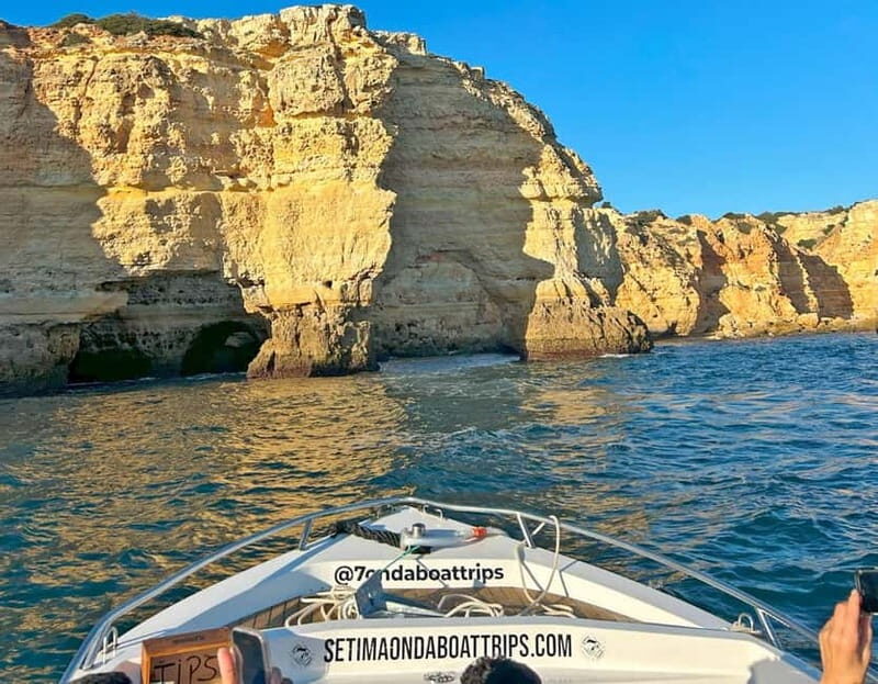 Armação de Pera : Private Boat Trip Sunrise/Sunset