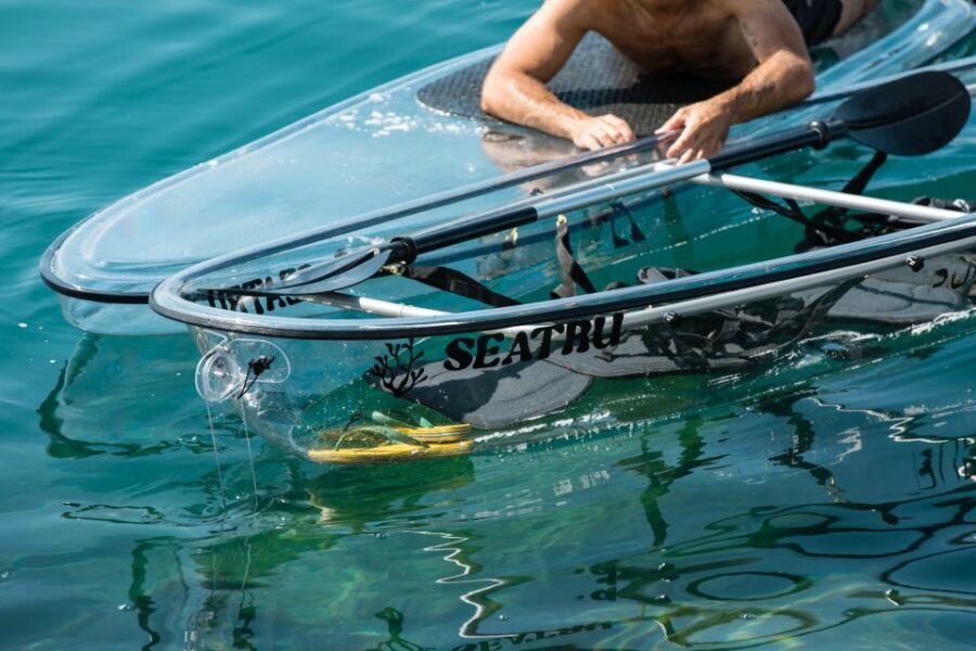 Arrábida: Guided Transparent Kayaking Tour
