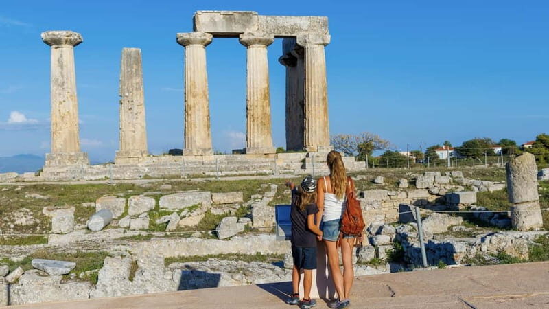 Athens: Ancient Corinth & Nafplio Full Day Trip with Swim
