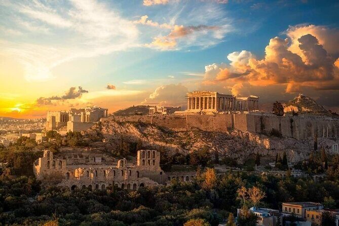 Athens Iconic Highlights & Lake Vouliagmeni Thermal Spa Day Tour