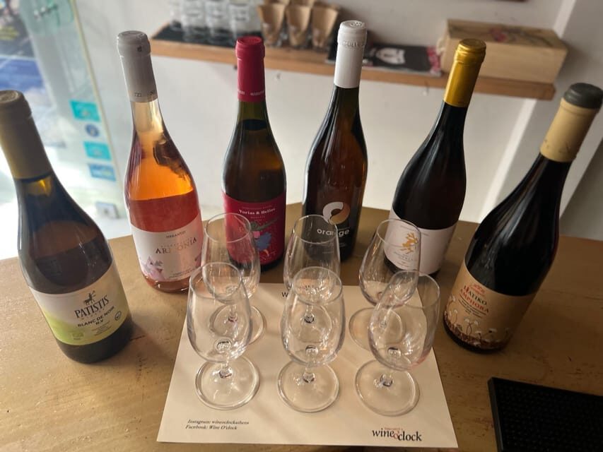Athens: Natural Wine O'Clock Tasting!!!