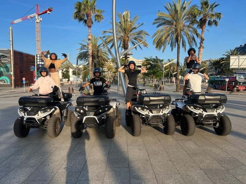 Barcelona: City Sights Electric Quad Tour