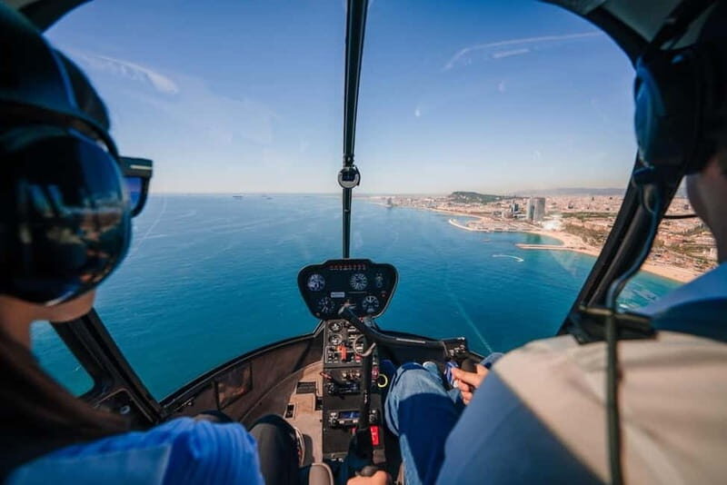 Barcelona: Helicopter Flight & Heliport Boat Transfer