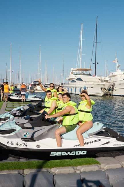 Barcelona: Jet ski rental without a license