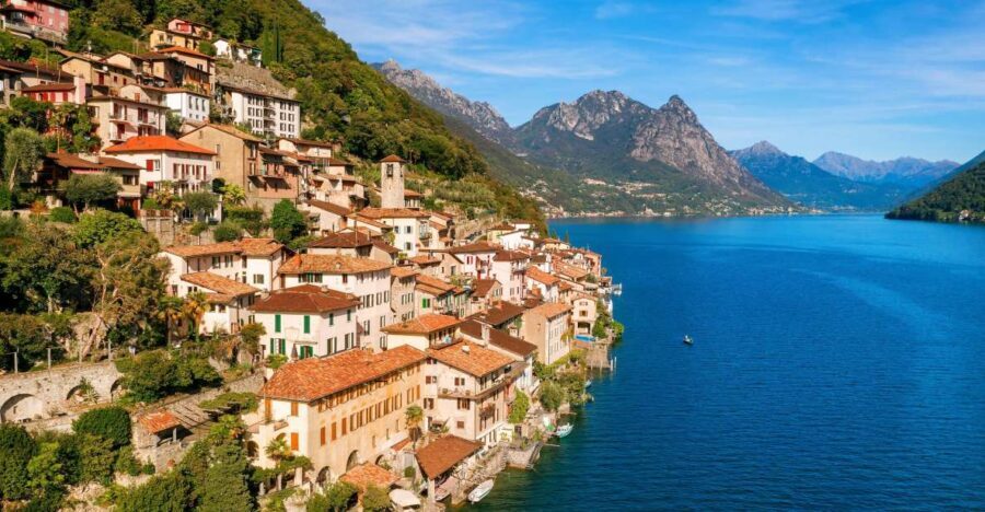 Basel: Scenic Train to Lugano's Old Town & Lake Cruise