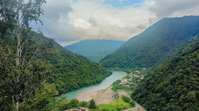 Batumi: Mountain Adjara Tour & Traditional Georgian Feast - Delighting at Mirveti Waterfall and Beyond