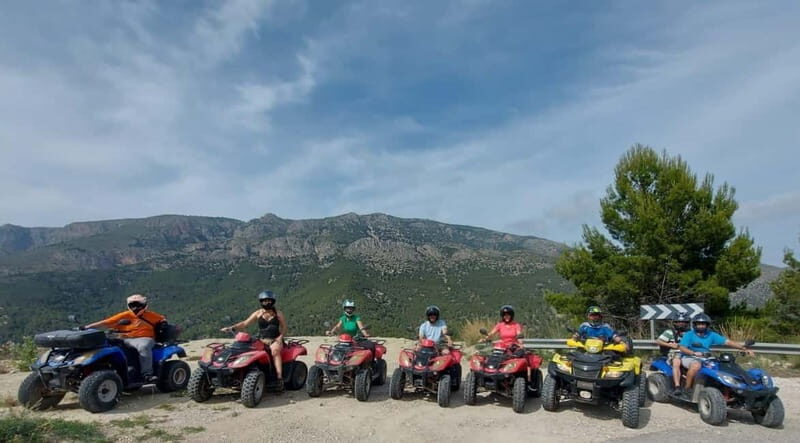 Benidorm: Two-seater quad bike tour through the jungle