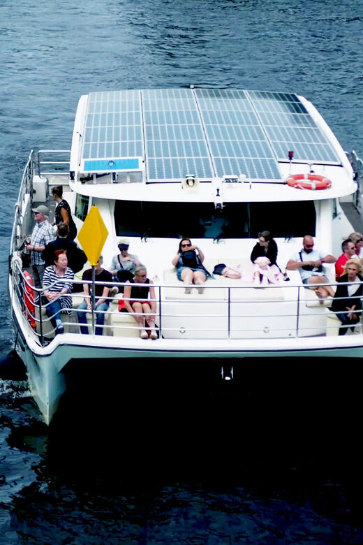 Berlin: Exclusive Boat Tour on a Solar-Powered Catamaran