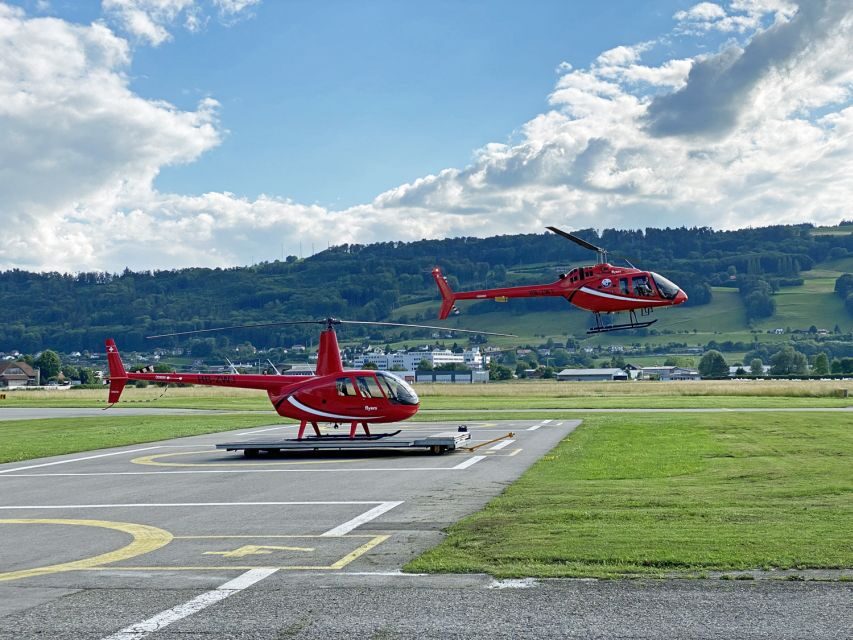Bern: Mountain & Lake Helicopter Flight for 2 or 3 People