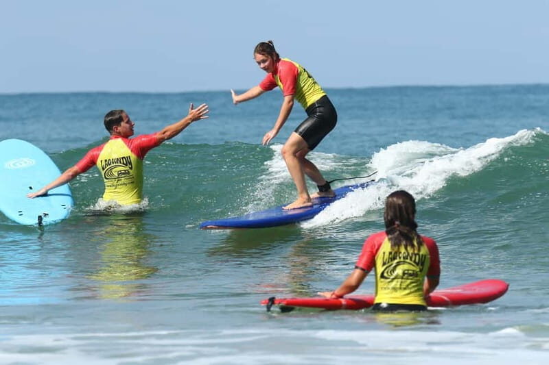 Biarritz: Surf lessons on the Côte des Basques beach