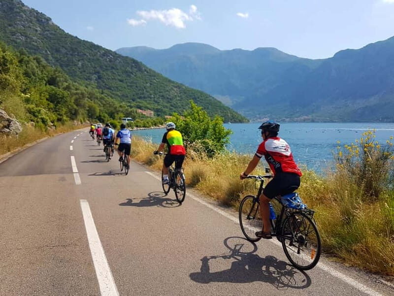 Bike tour - Kotor Bay circle and visit Our Lady of the Rock