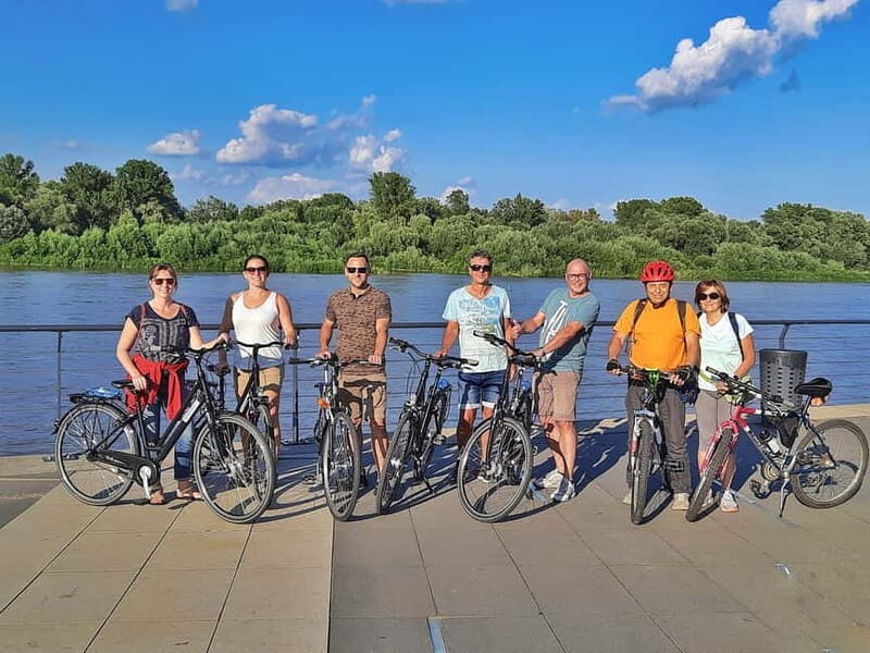 Biking Through Warsaw Highlights with Picturesque Views