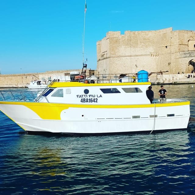 Boat tour in Monopoli of 1.30h