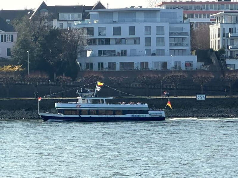 Bonn: Winter tour by boat with mulled wine