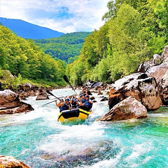 Bovec: Adventure Rafting on Emerald River Soa + FREE photos
