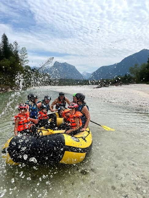 Bovec: Kinder Rafting on Soa River from 4years +FREE photos