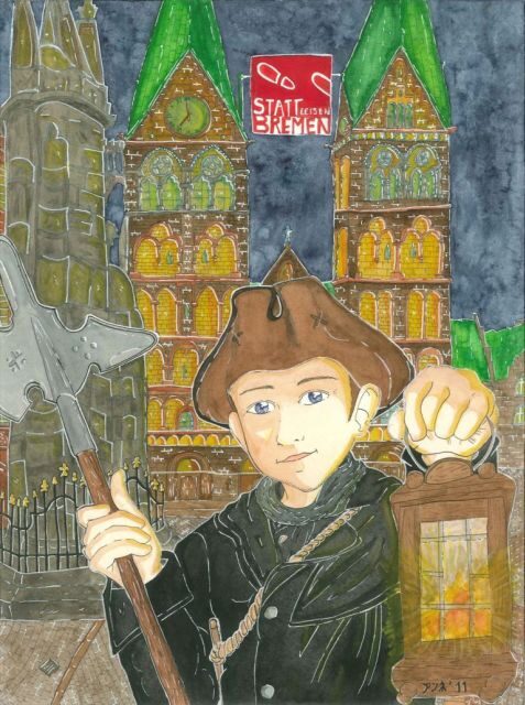 Bremen: Night Watchman Guided Tour for Children (in German)